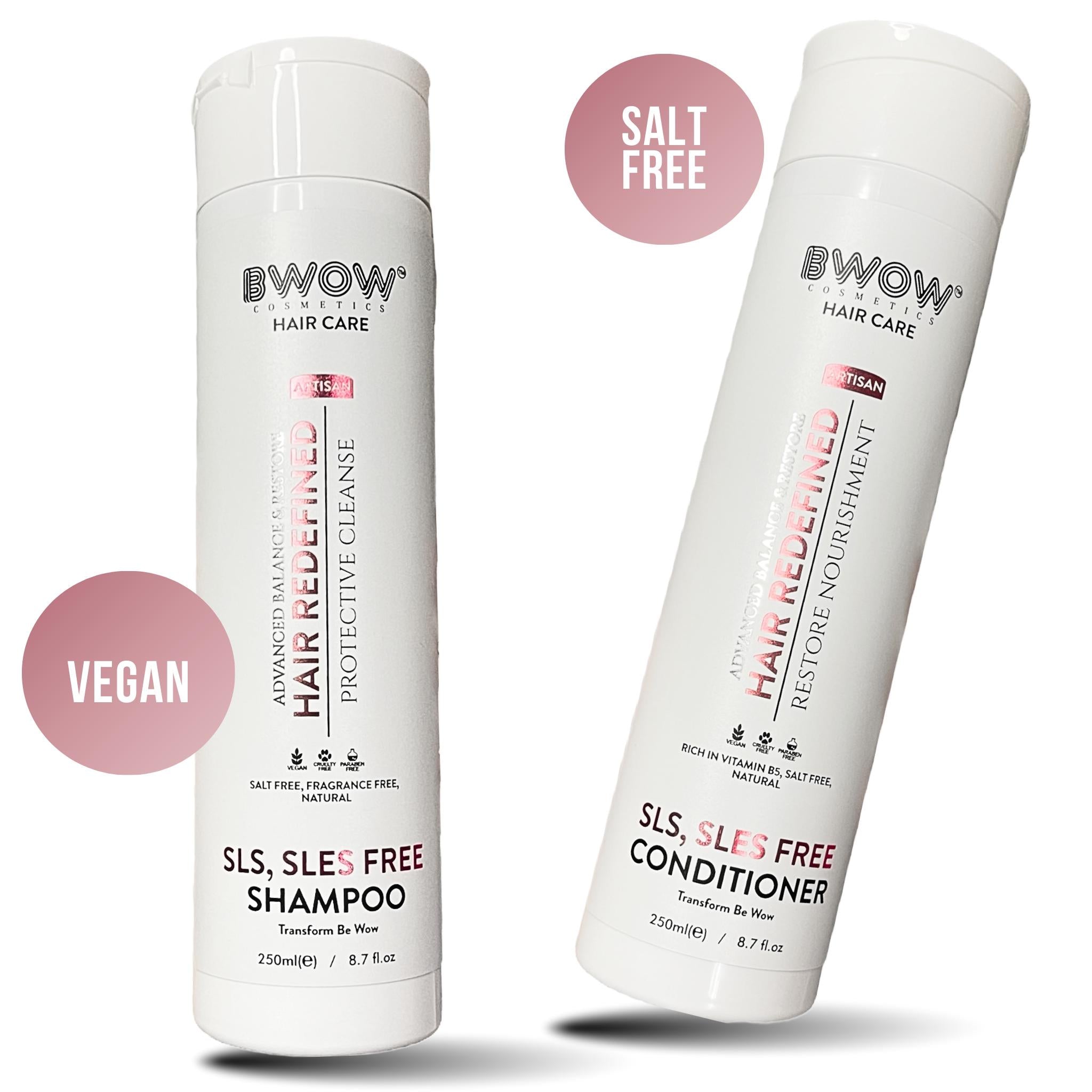 SLS SLES Free Shampoo & Conditioner for Keratin Treated Hair – BWOW ...