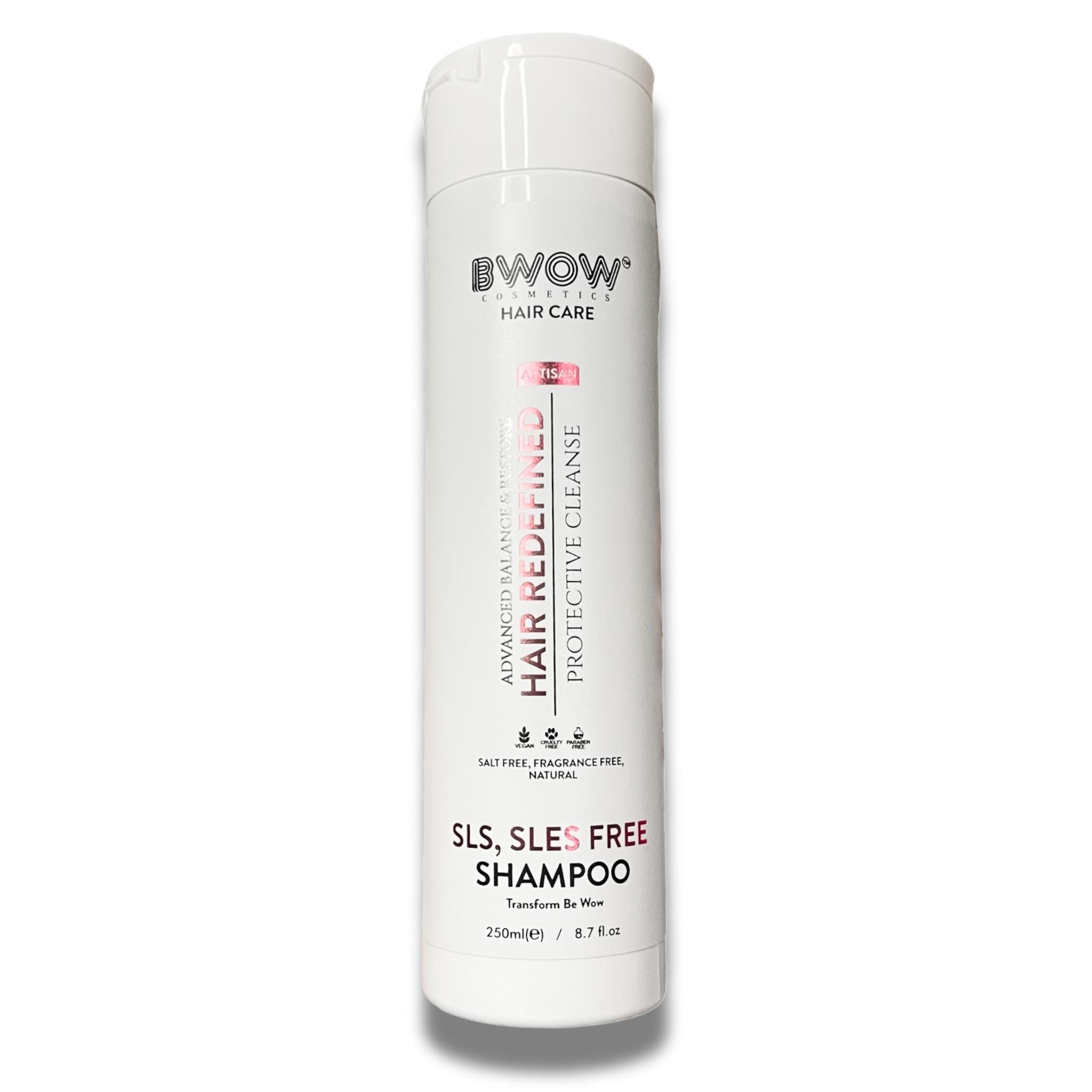 SLS & SLES Free Shampoo for Dry & Keratin Treated Hair – BWOW Cosmetics